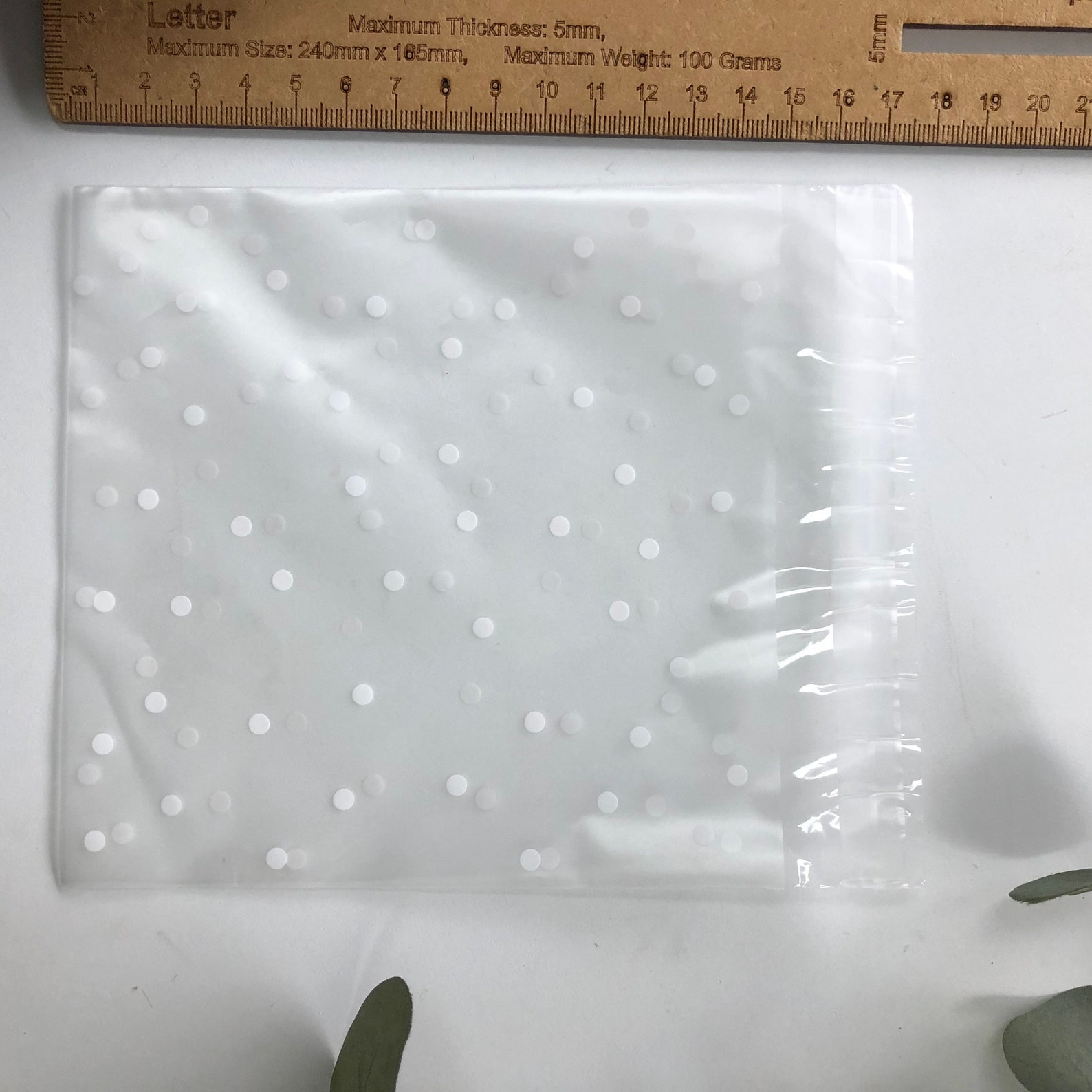 XXL Polka Dot Strong Cellophane Bags | Favor Bags | Polka Dot Bags ...