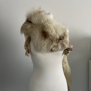 1950s Fox Fur Collar Vintage 50s Fox Fur Wrap Collar Shawl - Etsy