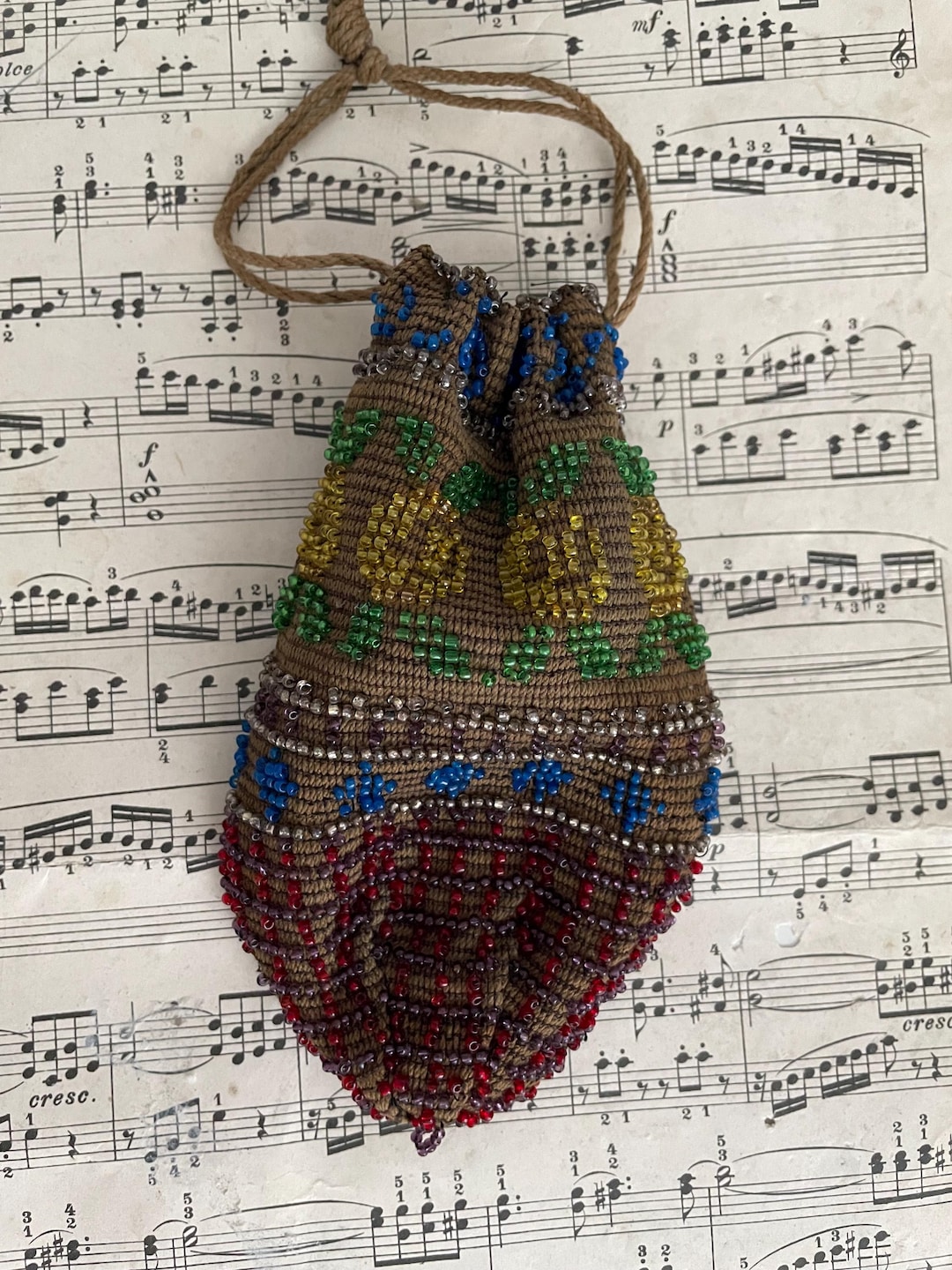 Antique Beads Reticule - Etsy