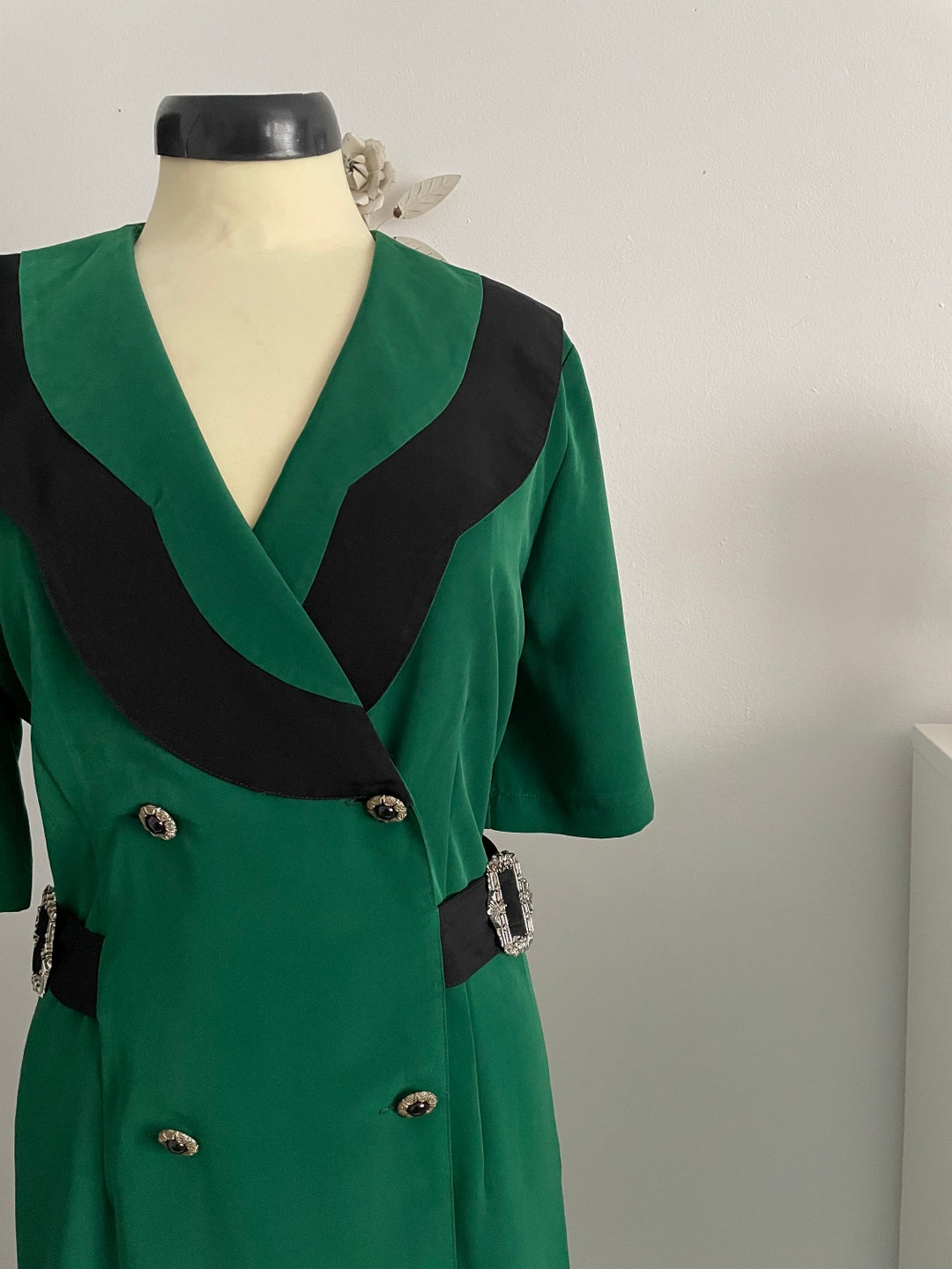 1980s Secretary Dress Vintage 80s Dress - Etsy