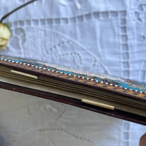 Antique Victorian Ladies Beaded Notebook - Etsy