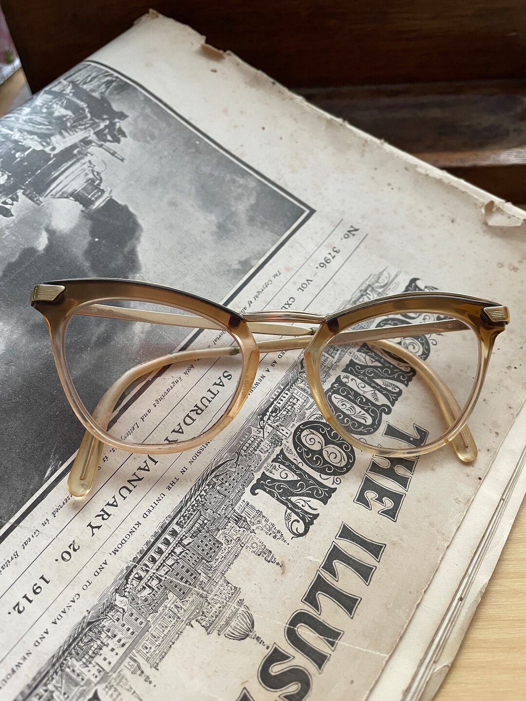 1950s Eyeglasses Vintage 50s Frame - Etsy