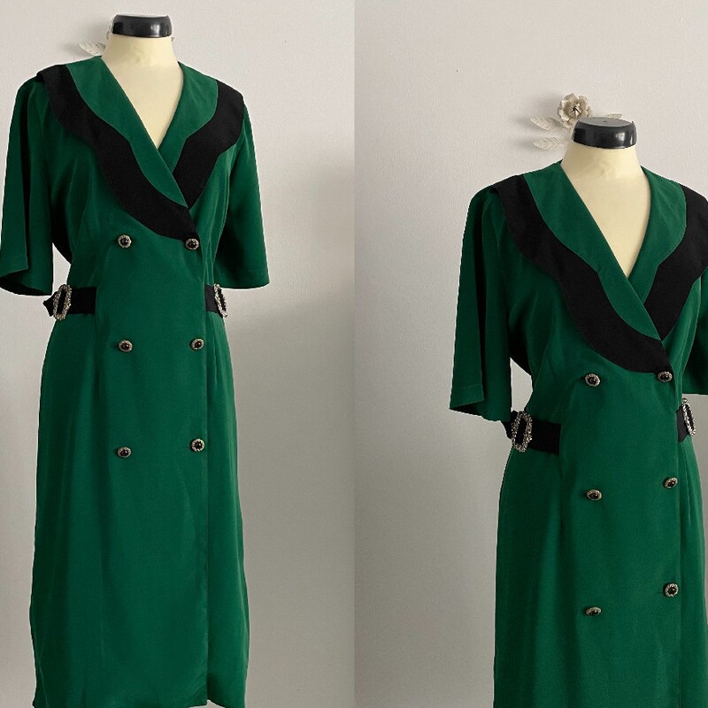 80s Secretary Dress - Etsy