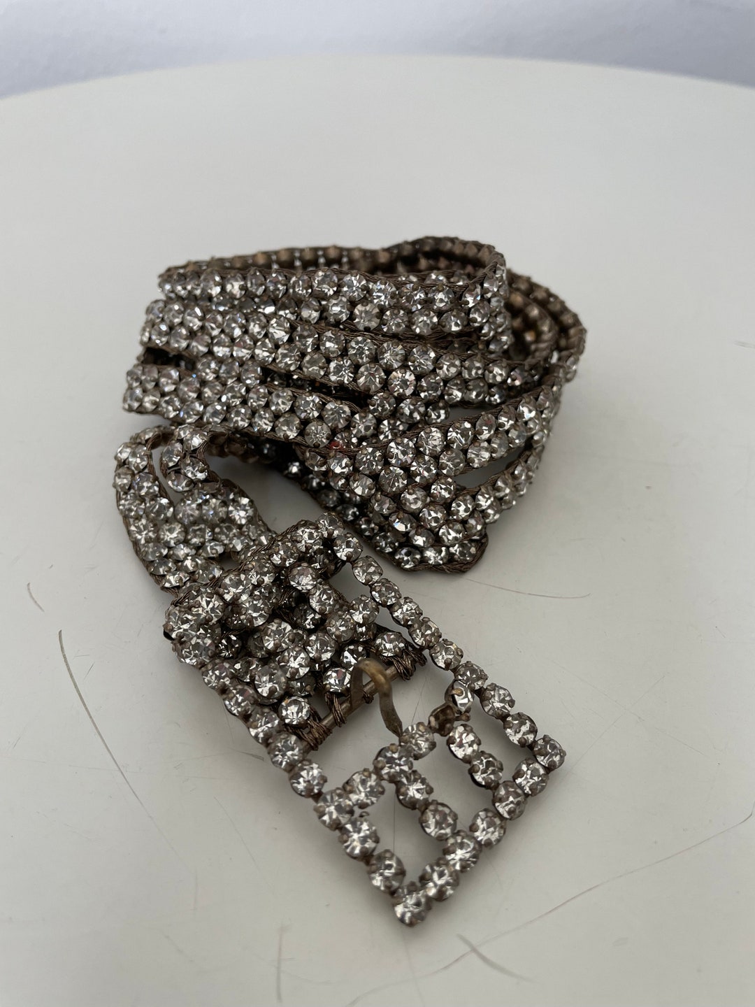 1920s Sparkly Paste Stones Belt - Etsy