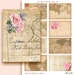VICTORIAN LADIES & ROSES, Vintage Paper, Floral Printable Ephemera for ...
