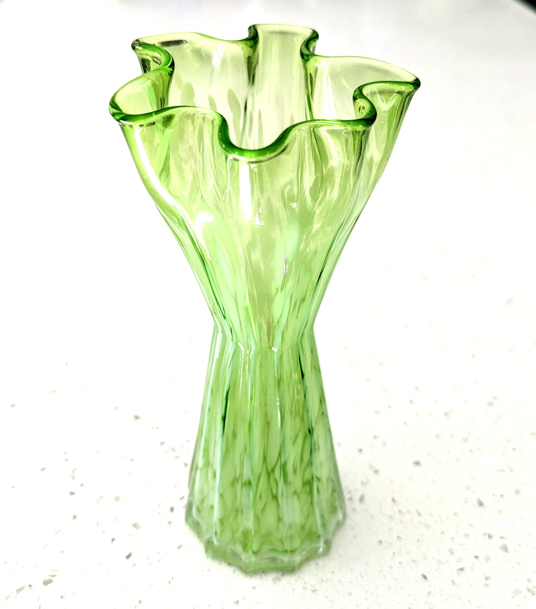 Window Sill Collection Set of 7 Colored Glass Vessels Small Vase Lot ...