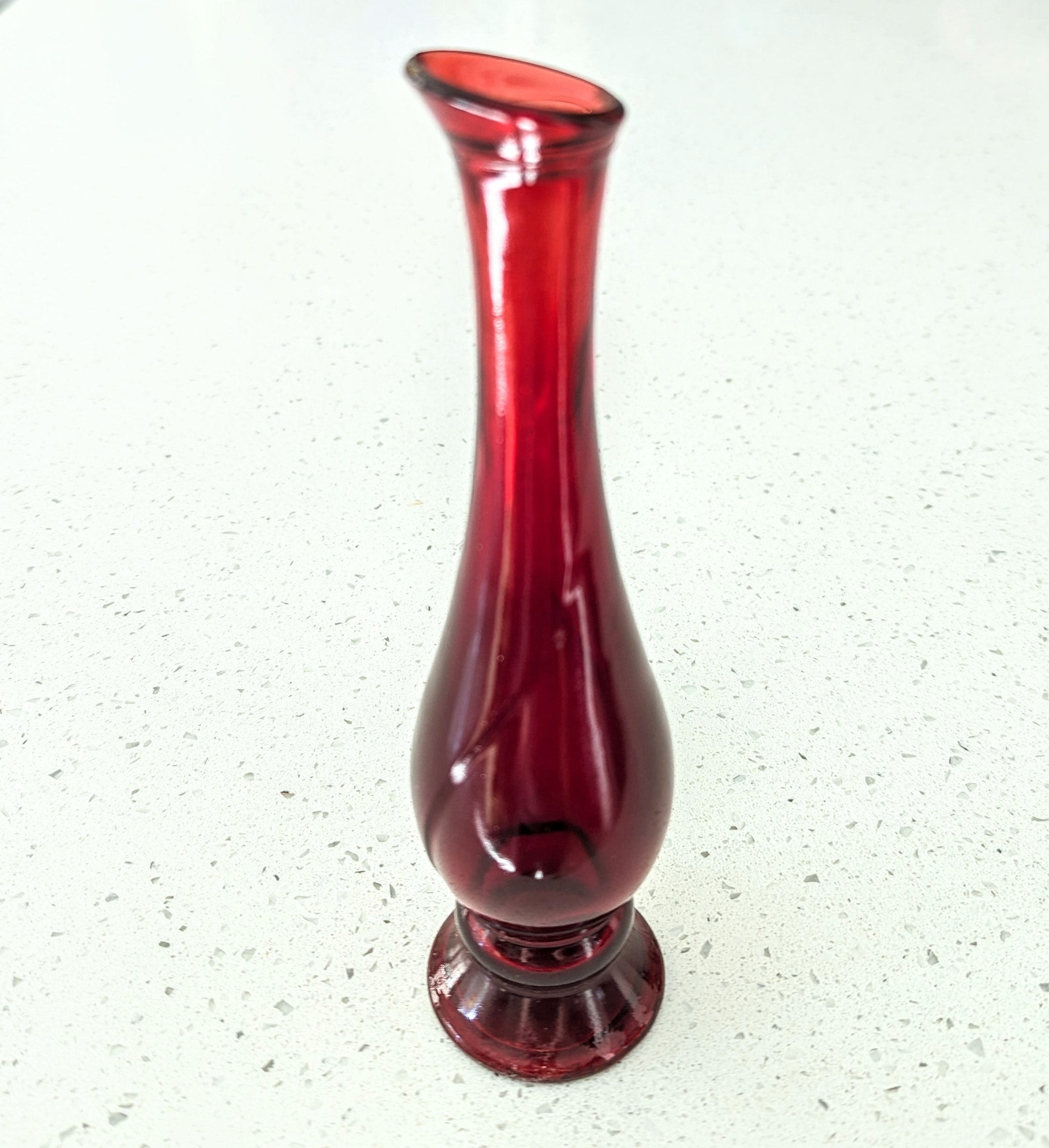Window Sill Collection Set of 7 Colored Glass Vessels Small Vase Lot ...