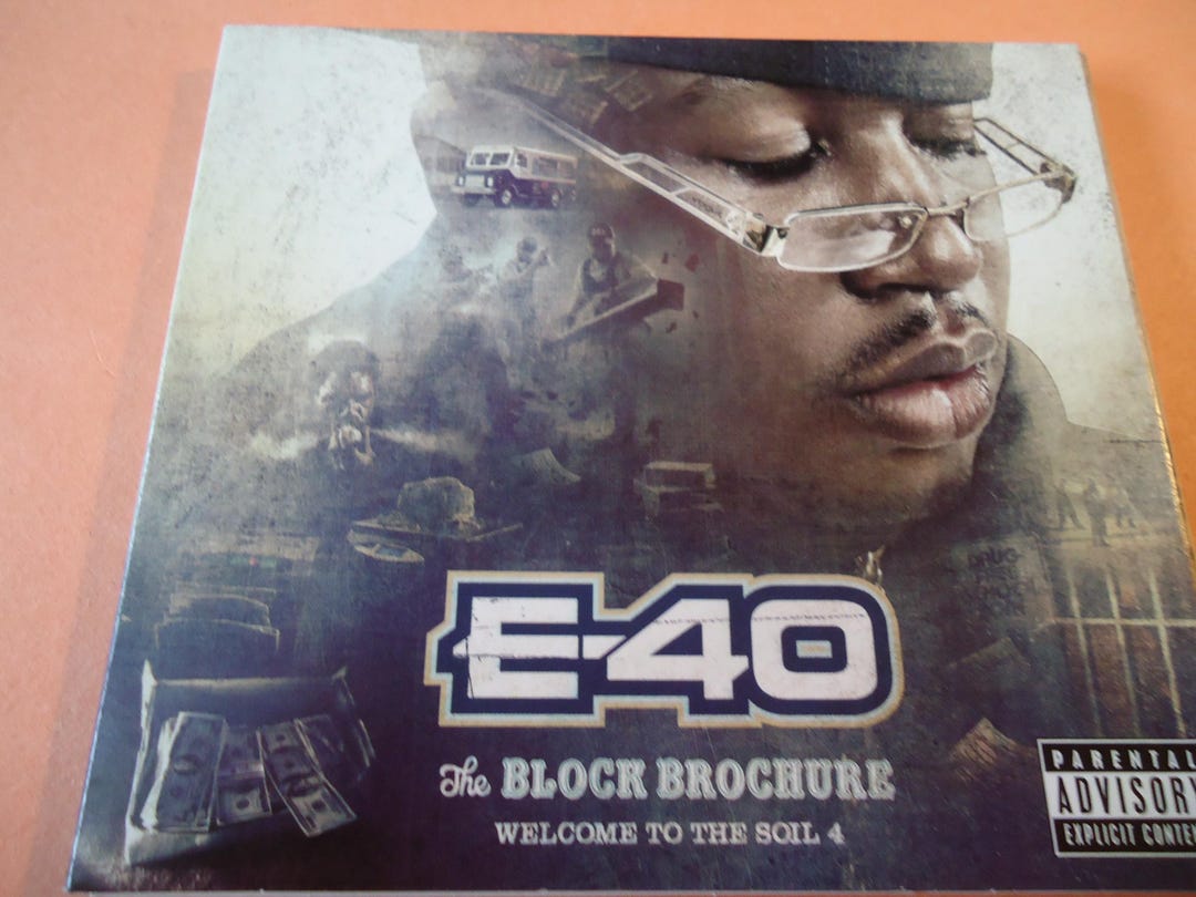 E-40 ~ the Block Brochure Welcome to the Soil. 4 CD Digipack - Etsy