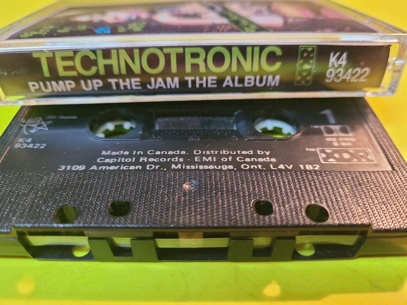 TECHNOTRONIC ~ Pump up the Jam the Album ~ in Canada Tested - Etsy