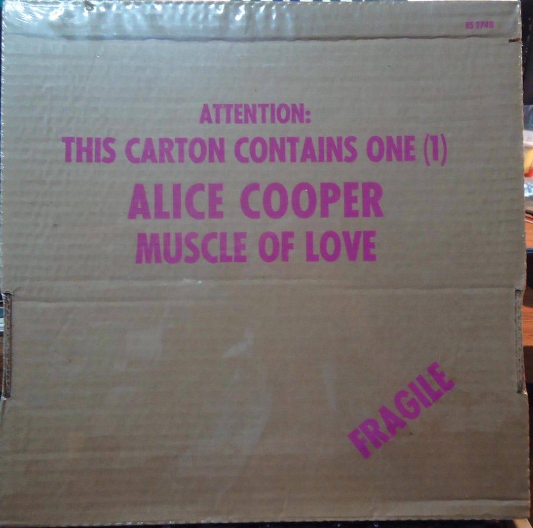 ALICE COOPER ~ Muscle of Love Record Sealed in Special Edition Box 1973 ...