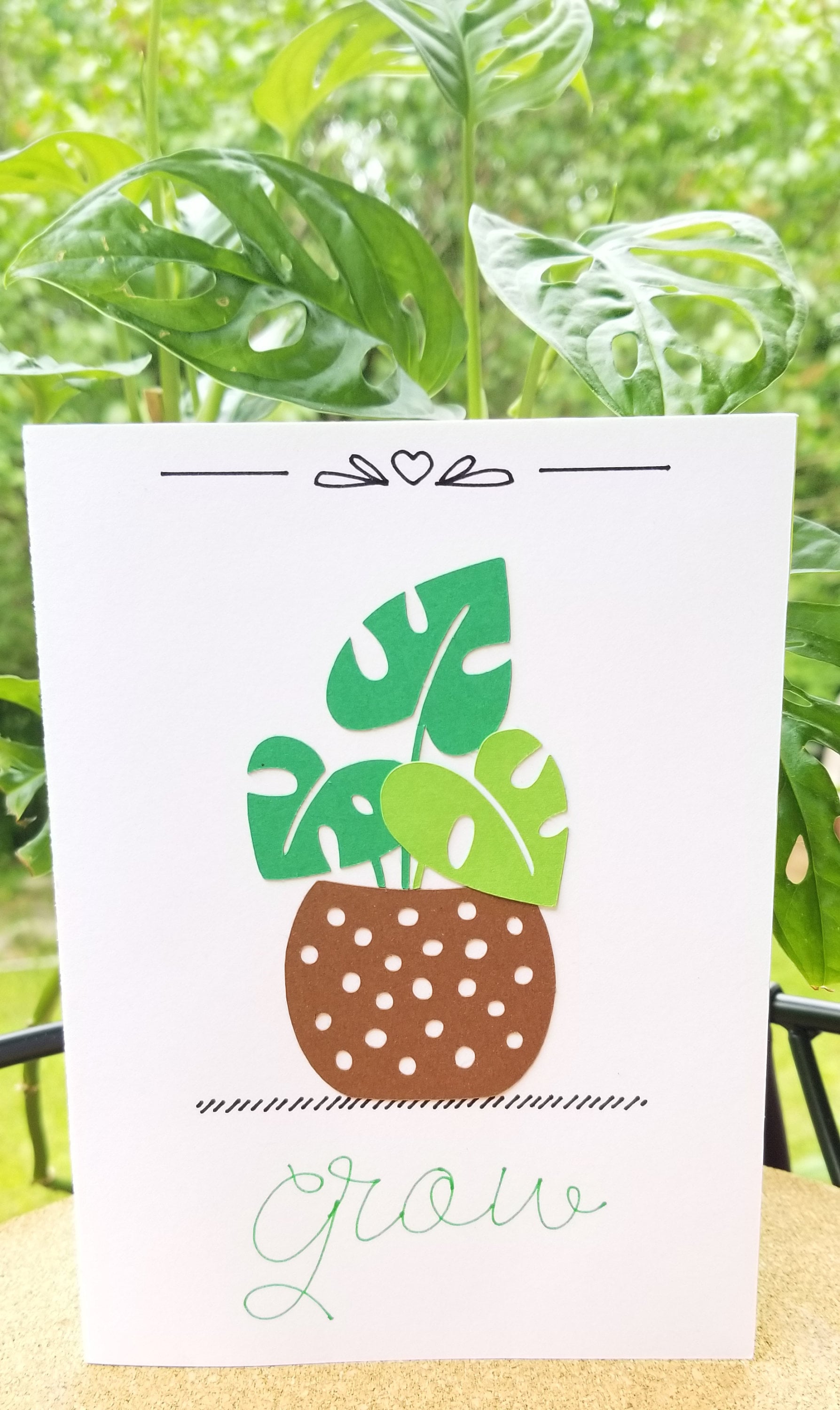 Tarjeta hecha a mano Tarjeta de planta Tarjeta de cultivo - Etsy España