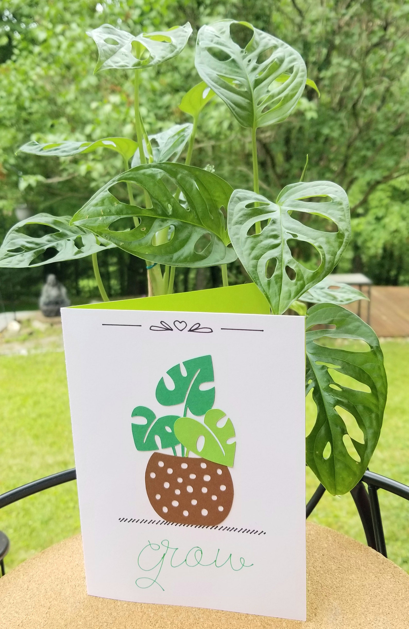 Tarjeta hecha a mano Tarjeta de planta Tarjeta de cultivo - Etsy España