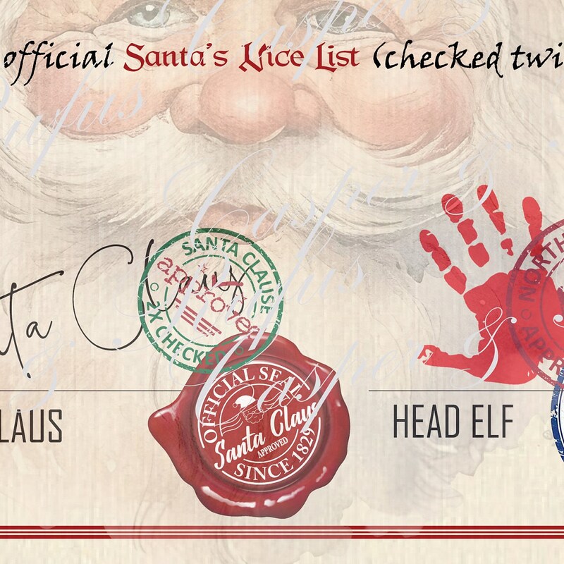 Nice List Stamp - Etsy UK