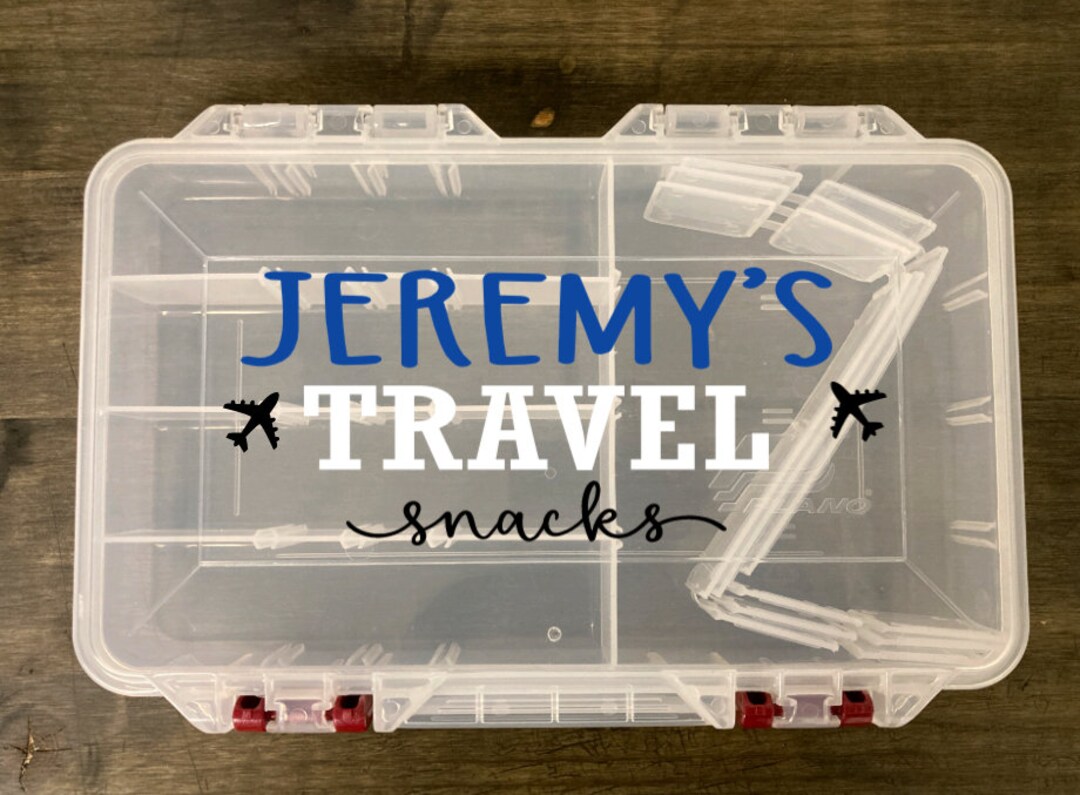 Personalized Snackle Box, Travel Snack Box, Charcuterie on the Go - Etsy