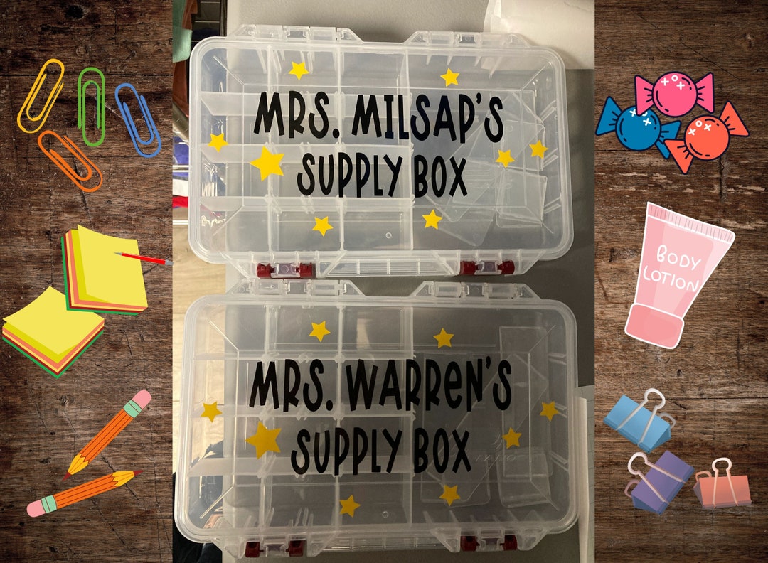 Teacher Snackle Box - Etsy