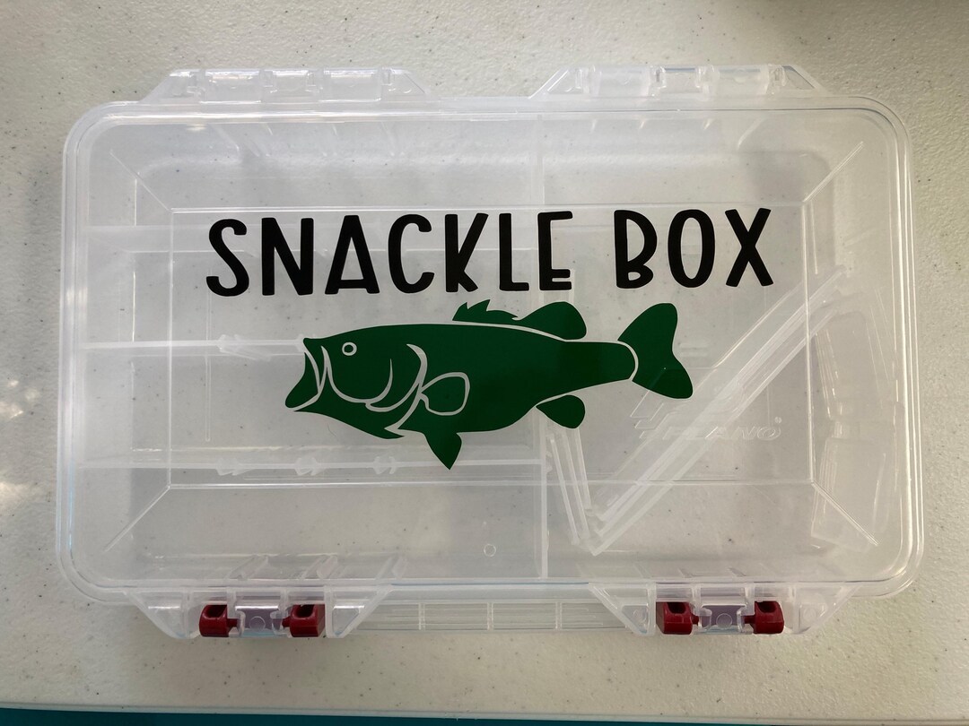 Personalized Snackle Box, Fishing Snackle Box, Charcuterie on the Go - Etsy