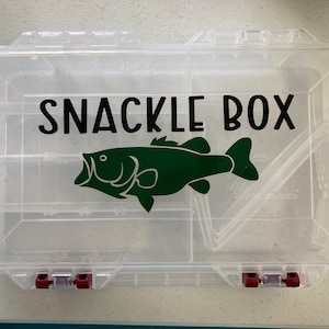 Personalized Snackle Box, Fishing Snackle Box, Charcuterie on the Go - Etsy