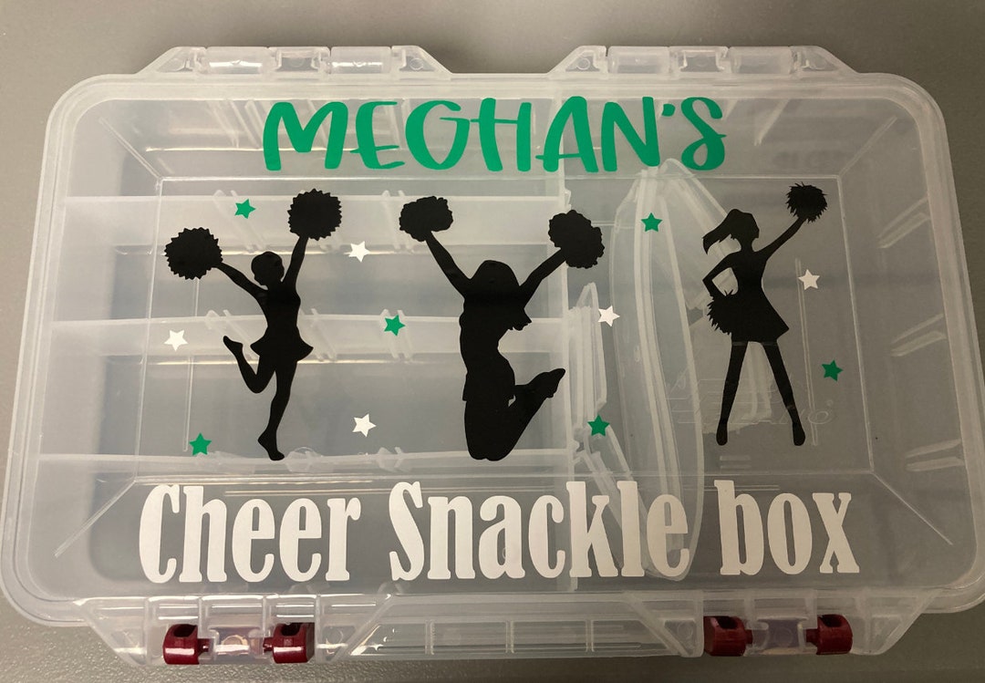 Personalized Snackle Box, Cheer Leader Snackle Box, Charcuterie on the ...