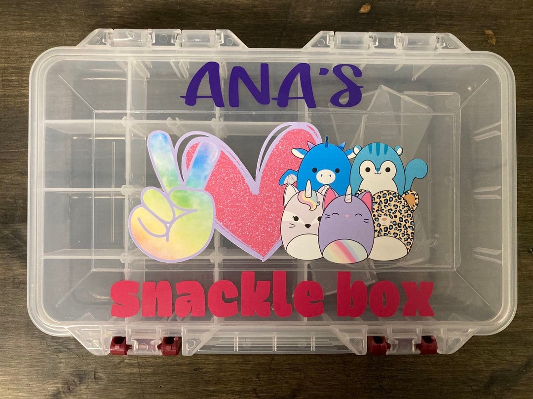 Personalized Snackle Box, Squishmallow Snackle Box, Charcuterie on the ...