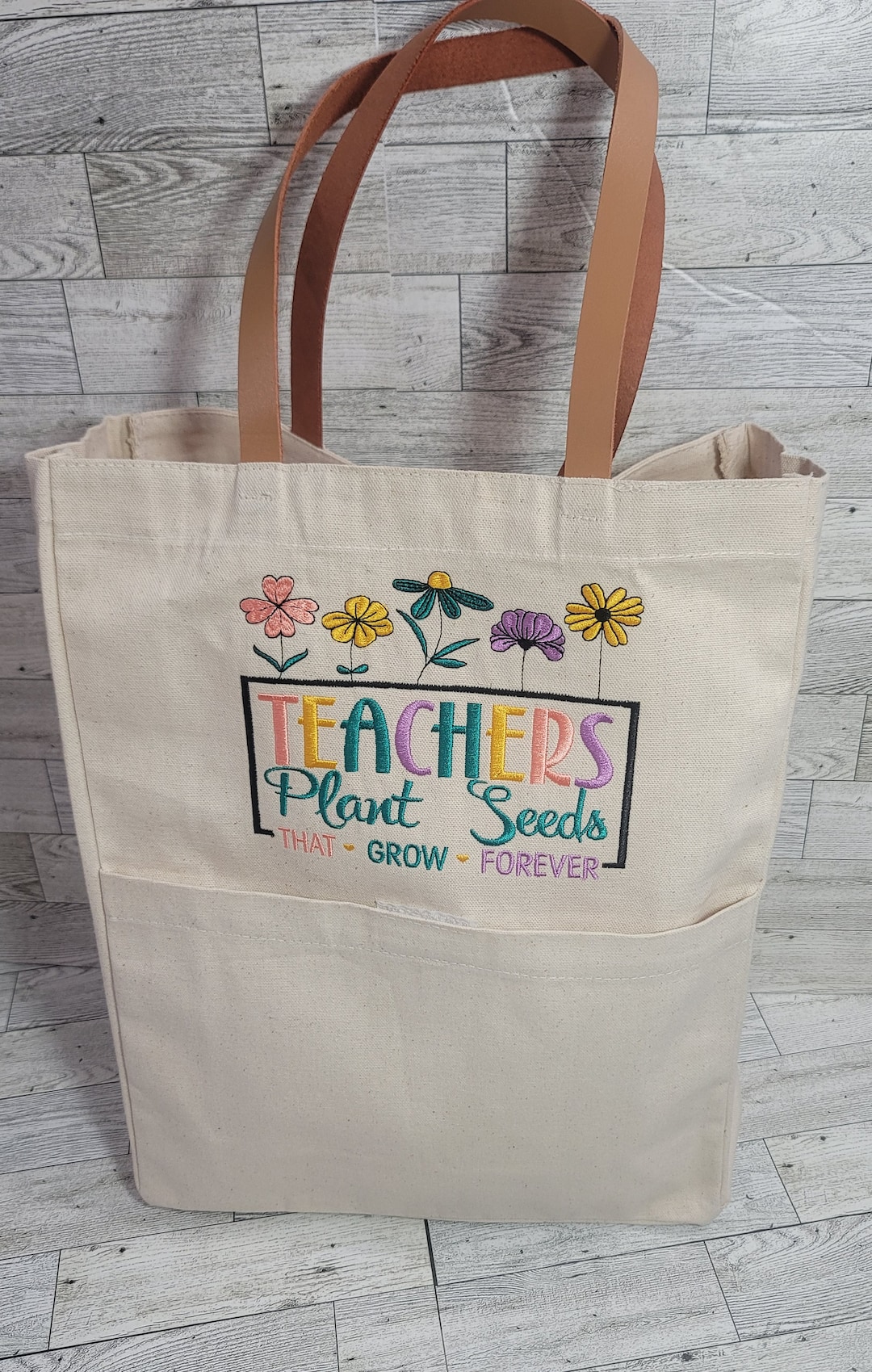 Teacher Tote, Teacher Inspired Tote Bag, Teachers Back to School Tote ...