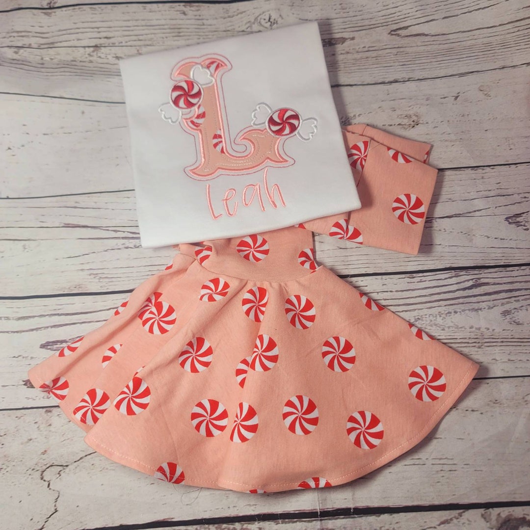Peppermint Outfit/ Bell Bottom, Leggings Kids Outfit, Bell Bottoms ...