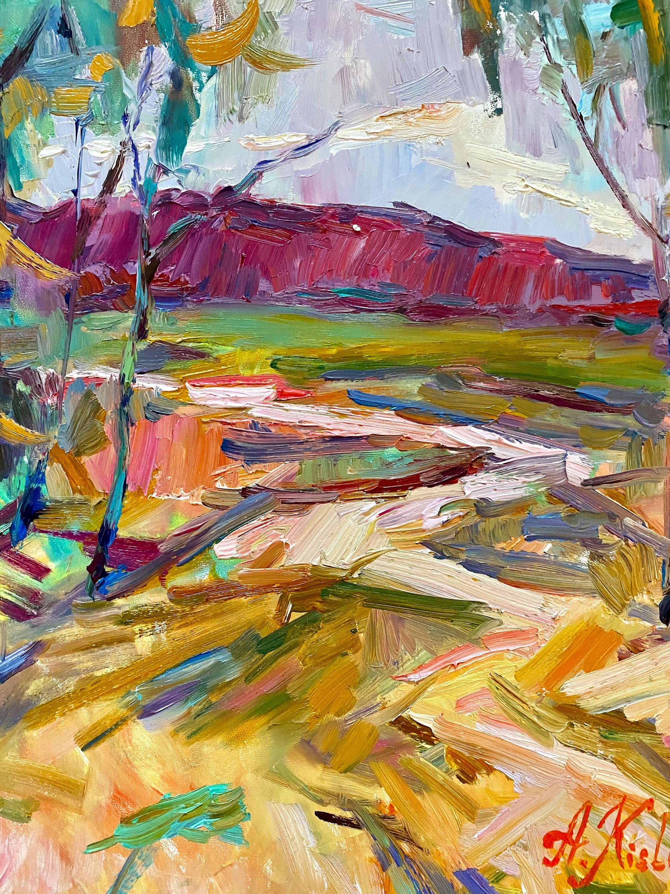 Impressionist Art Ukrainian Landscape Original Painting | Etsy