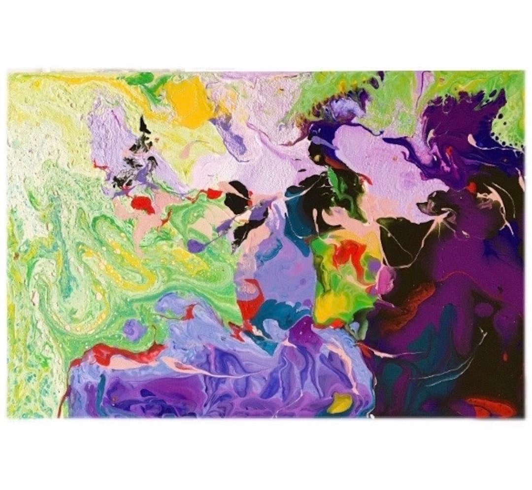 Abstract Painting, Original Painting, Ukrainian Art, Floral Painting ...