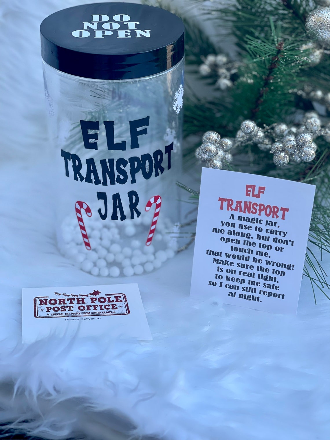 Elf transport Jar to Carry Your Elf Around With You Fake - Etsy