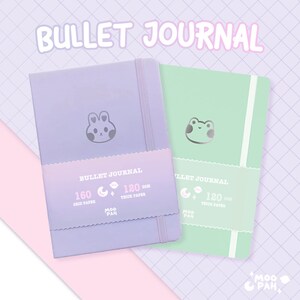 Froggie Journal | A5 | Spring Pocket Planner, Kawaii Notebook, Frog ...