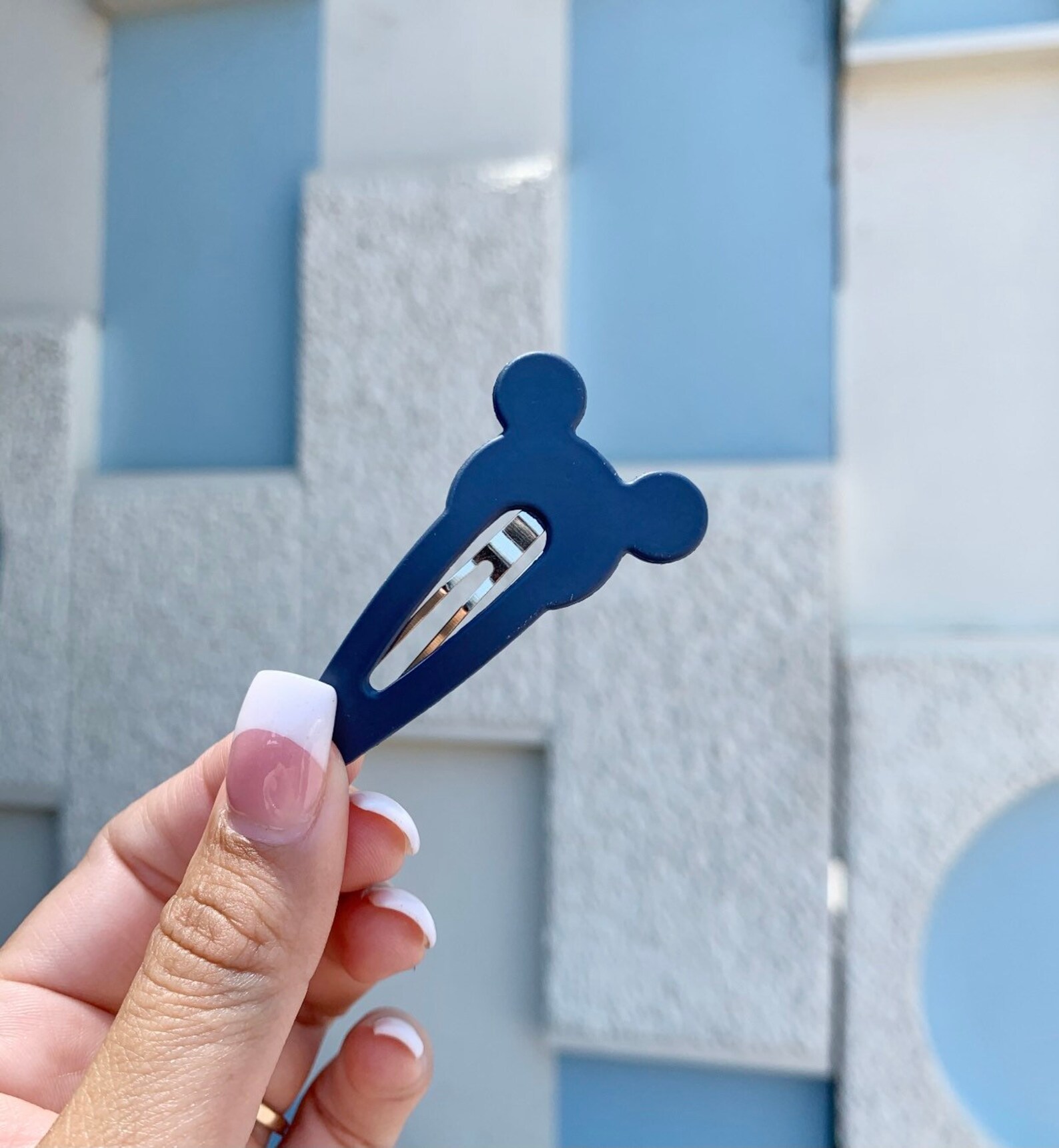 Mickey Mouse Snap Clips Minnie Mouse Snap Clips Disney Hair | Etsy