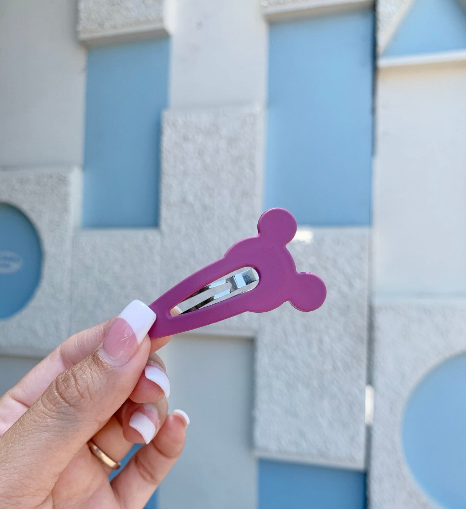 Mickey Mouse Snap Clips Minnie Mouse Snap Clips Disney Hair | Etsy