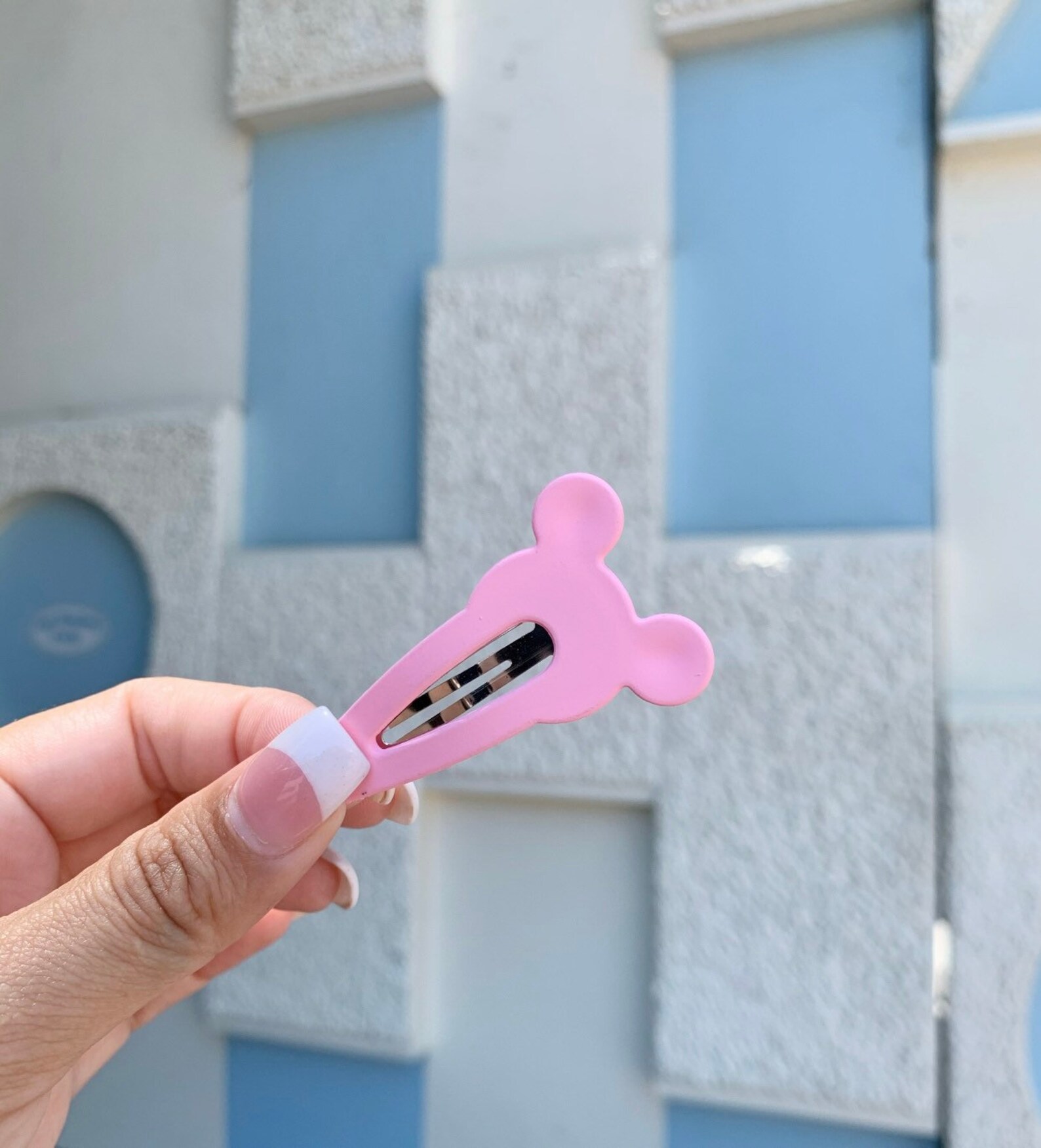 Mickey Mouse Snap Clips Minnie Mouse Snap Clips Disney Hair | Etsy