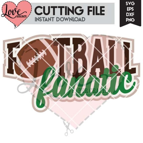 Football Fanatic - Etsy