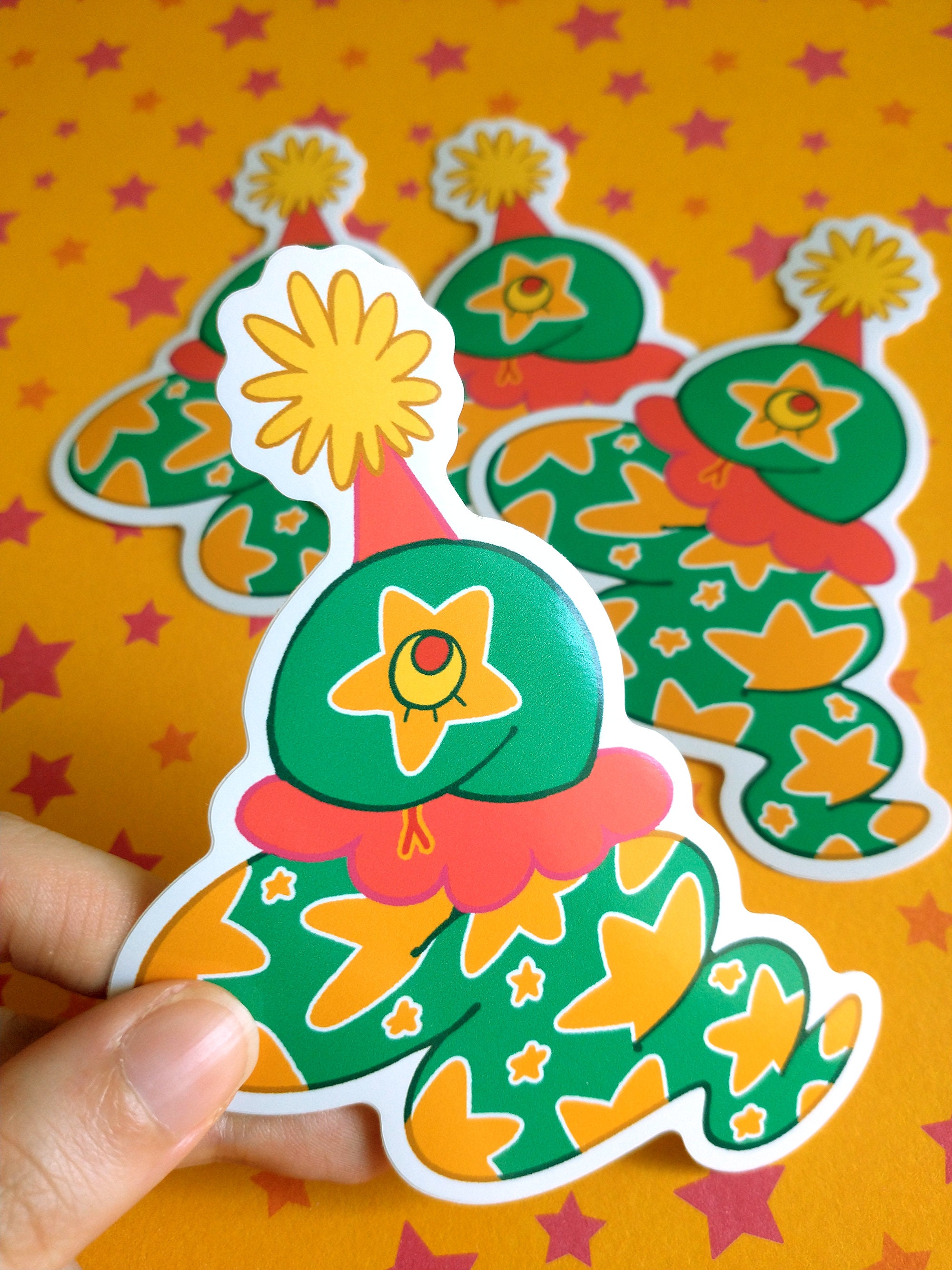 Clowncore Stickers for Laptop, Cute Clown Animal Sticker for Sketchbook ...