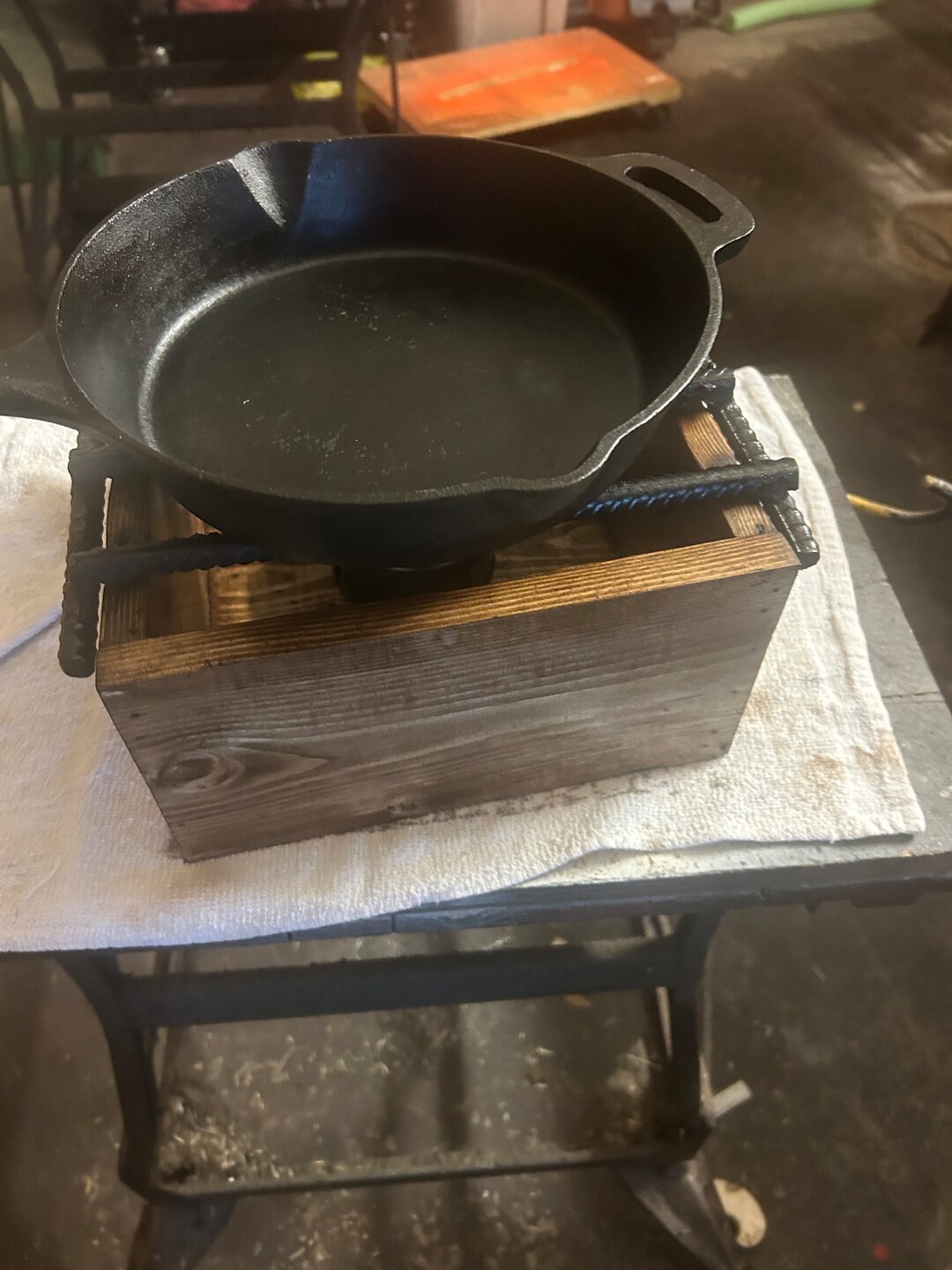 Rustic Crates for Skillets - Etsy