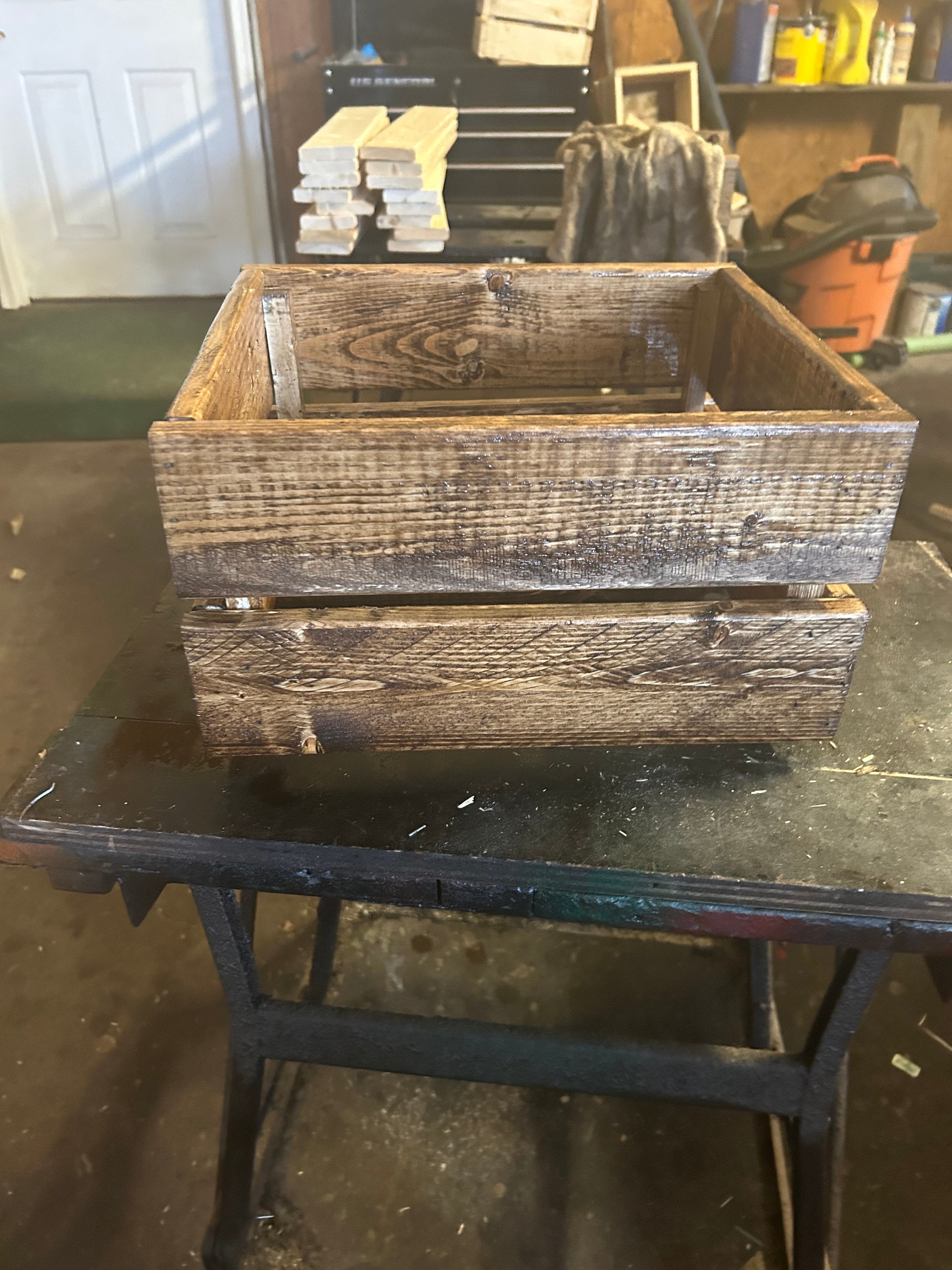 Rustic Looking Half Size Chaffing Crate. - Etsy