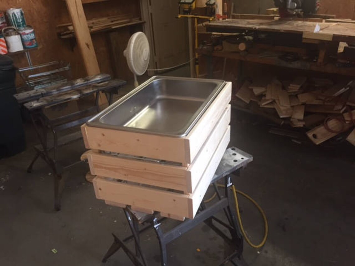 Unfinished Rustic Chafing Dish - Etsy