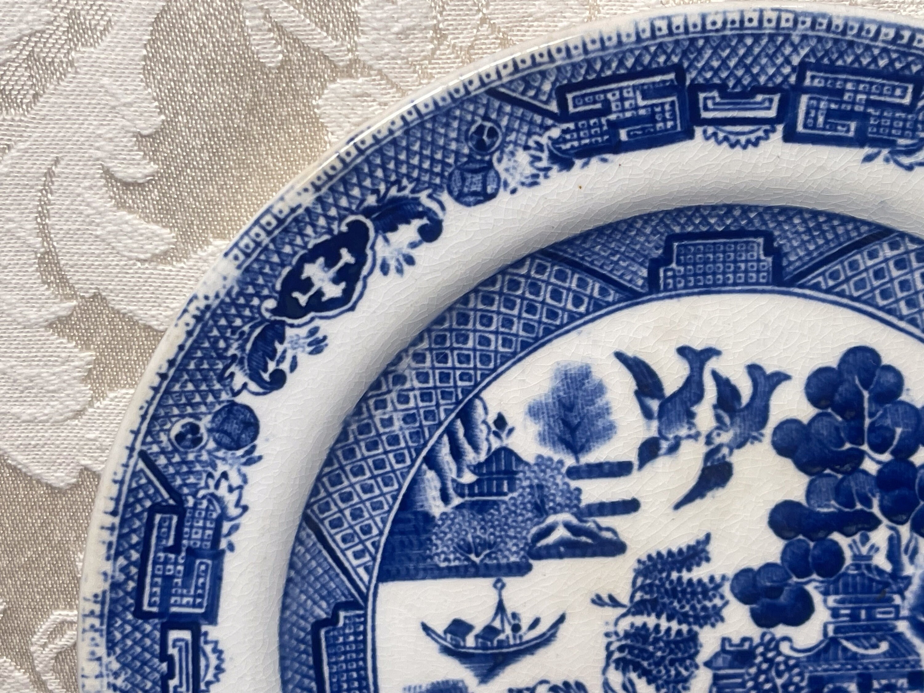 Antique Blue Willow Pattern by Ridgeway Bread/dessert Plate England 1920s Set of 6 - Etsy