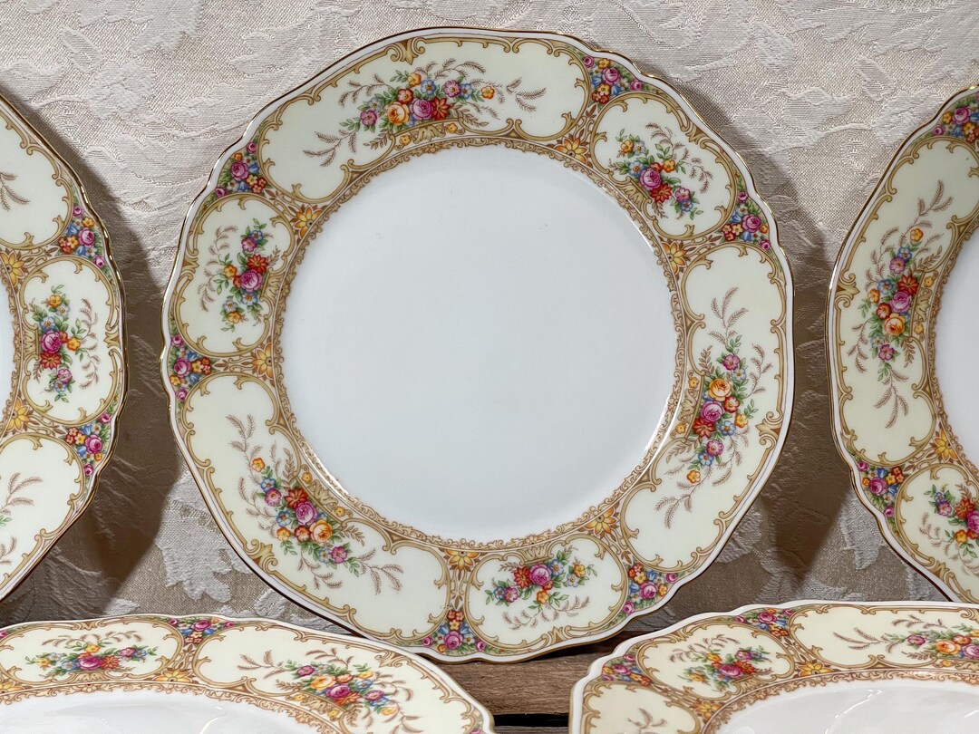 Set of 7 - Vintage Bavaria "the Meadowbrook" Decorative Side Plates by ...