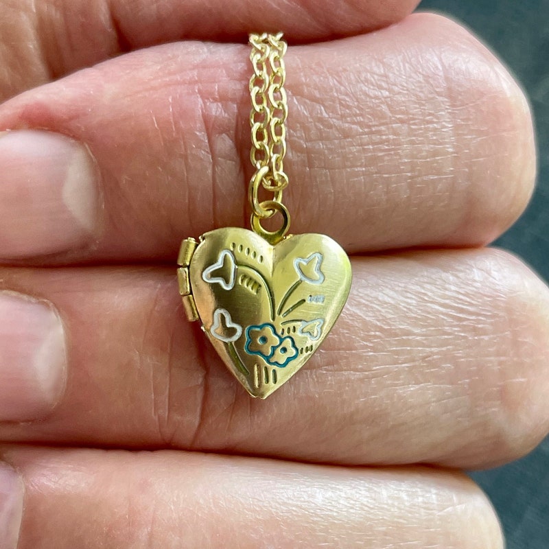 Heart Shaped Locket - Etsy