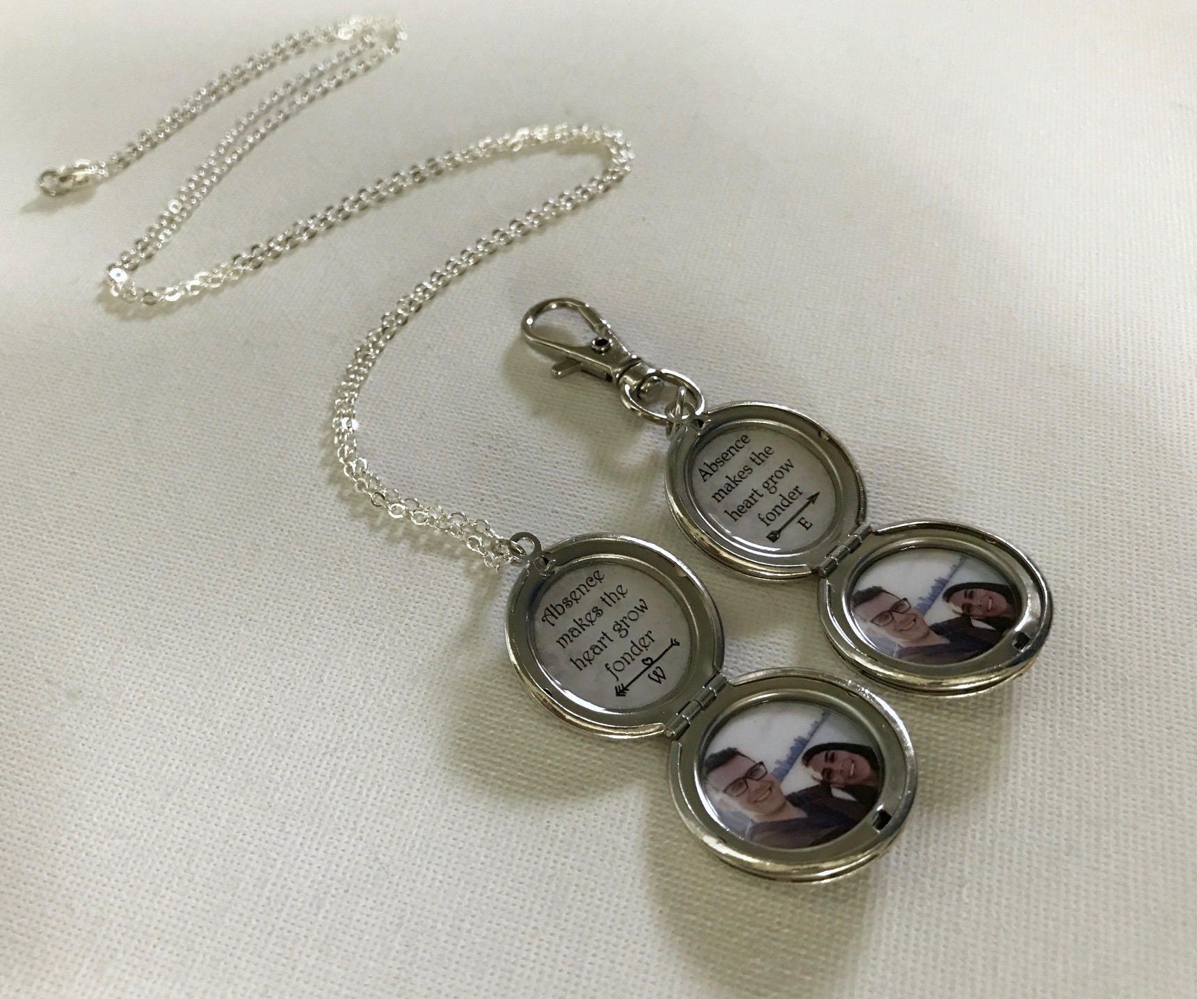 Custom Photo Locket Photo in Locket Epoxy Coated Photo - Etsy