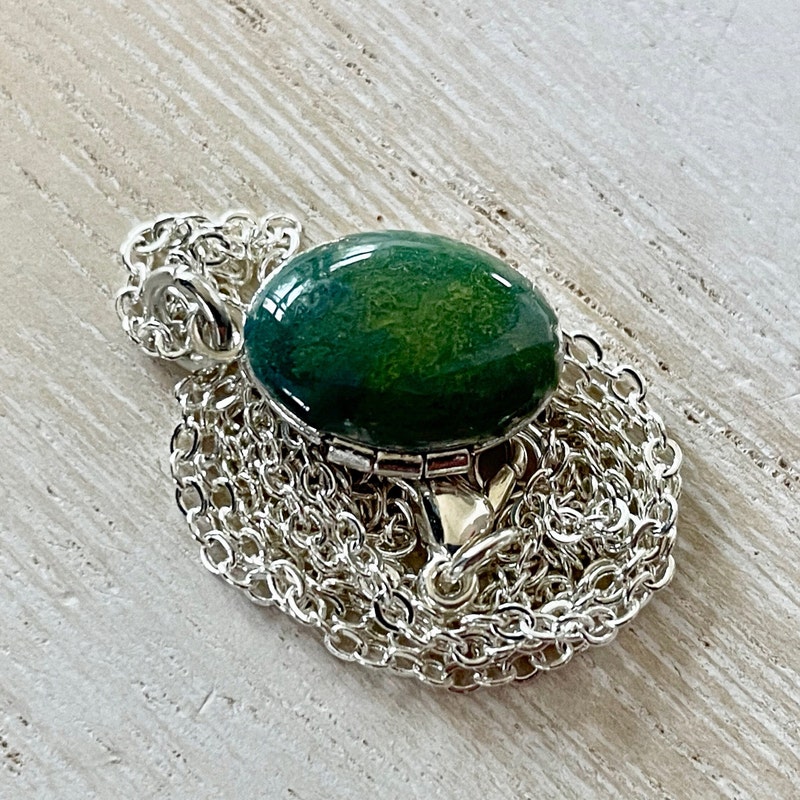 Silver Oval Locket - Etsy