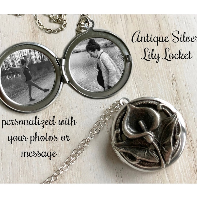 Lily Locket - Etsy