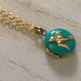 Petite Blue Bird Locket With Photos - Etsy