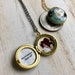 Turquoise Locket Necklace Customized Lockets Photo Lockets Something ...