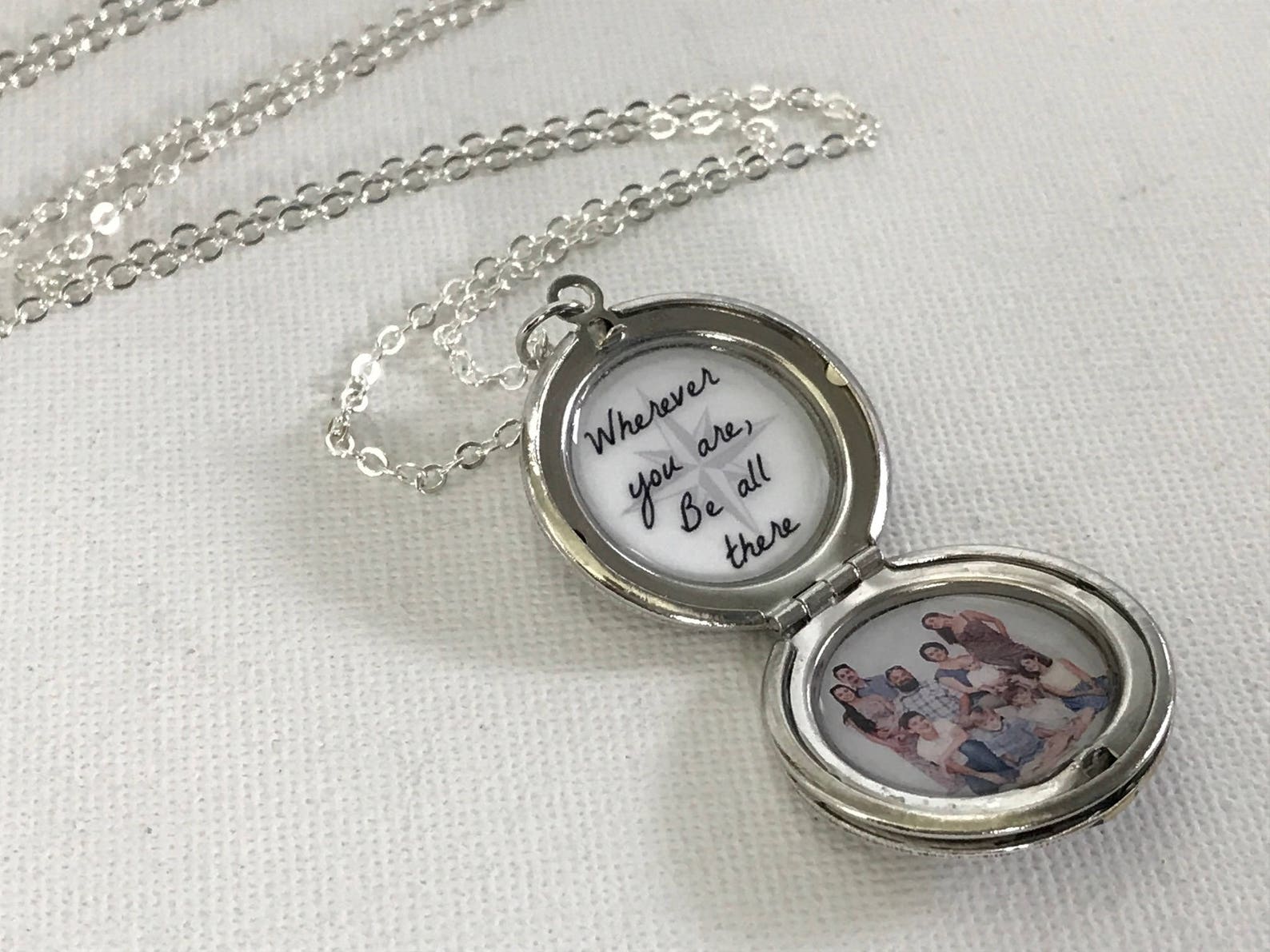 Custom Photo Locket, Photo in Locket, Epoxy Coated Photo, Family Tree ...