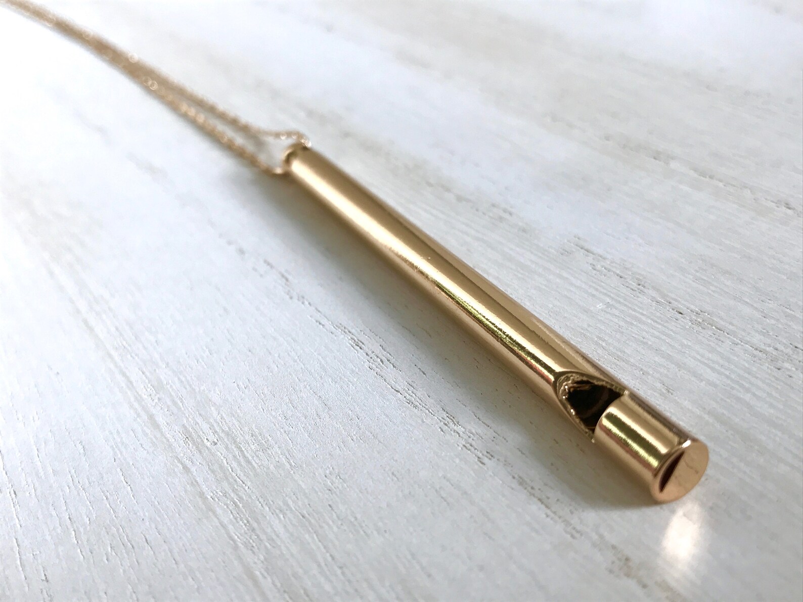 Gold Whistle Necklace Whistle Necklace Whistle Simple Gold - Etsy