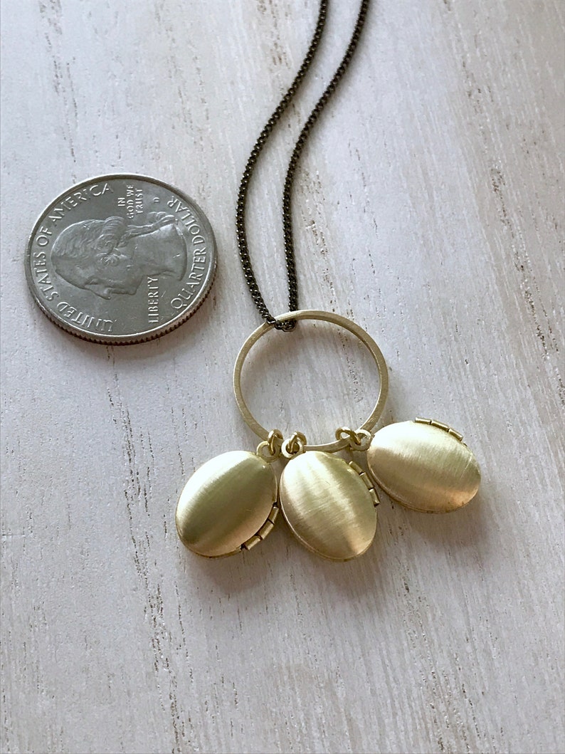 6 Photo Locket Necklace Family Tree Locket Modern Locket - Etsy