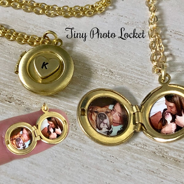 Monogrammed Locket - Etsy