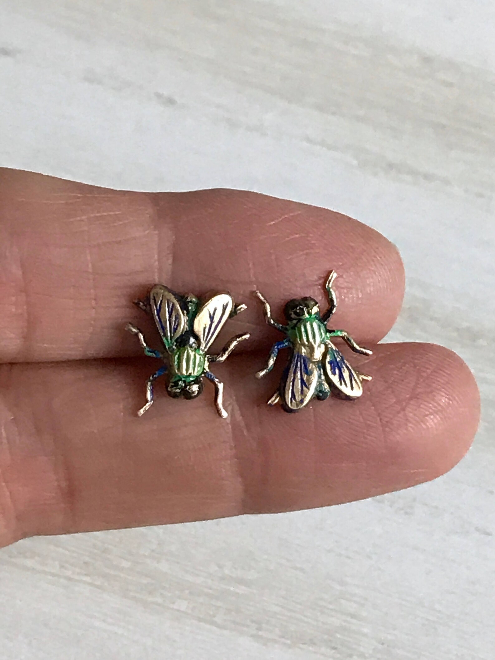 Bug Earrings Fly Earrings Bugs Insect Earrings Creepy - Etsy Canada